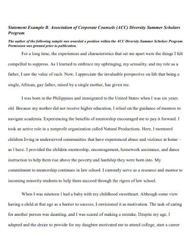 Diversity Statement Examples To Download
