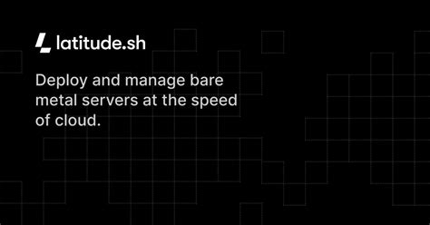 Mike Tamir Phd On Linkedin Latitudesh The Global Platform For Bare Metal