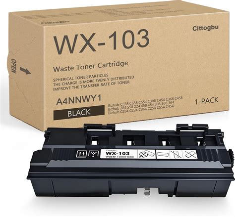 Wx103 Wx 103 Waste Toner Container 1 Pack Compatible Wx
