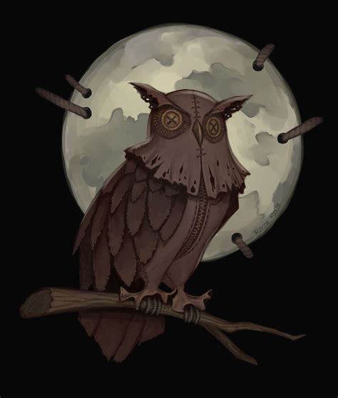 Drawtober 2018 3 Night Owl By Ravna Resta On Deviantart