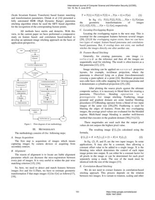 Image Stitching Algorithm An Optimization Between Correlation Based