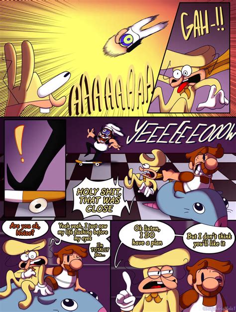 Aftermath Spiral Pizza Tower Comic [part 4] By Alejandra16melody On