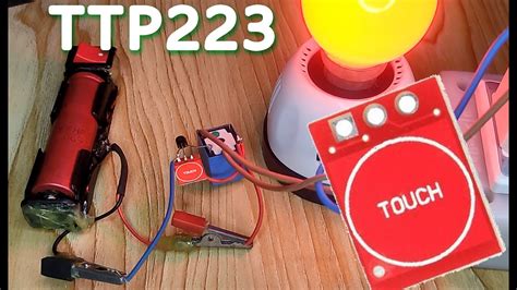 TTP B Digital Touch Sensor Capacitive Touch Switch YouTube