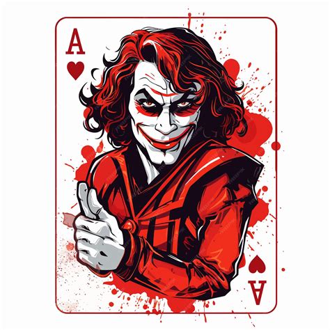 Premium Vector Joker Playing Card Design