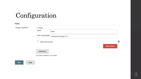 Flyway Integrate On Jenkins Pptx