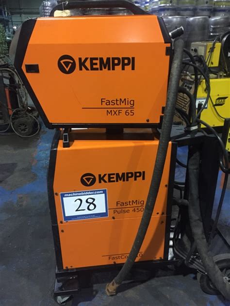 Kemppi Fast Mig Pulse 450 With Fast Cool 10 Cooler And Mxf65 Wire Feed Unit