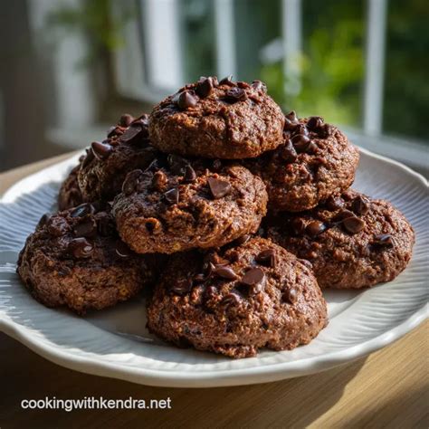Cocoa Banana Chickpea Cookies Healthy Chocolate Cooking With Kendra