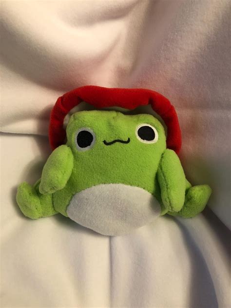 Custom Chibi Toadstool Cottagecore Mushroom Frog Plush Etsy
