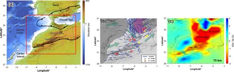 A Physiographic Features Of The Regional Map Black Lines With