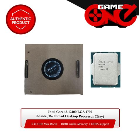Intel Core I5 12400 12th Gen LGA 1700 8 Core 16 Thread Desktop Processor MPK Shopee Philippines