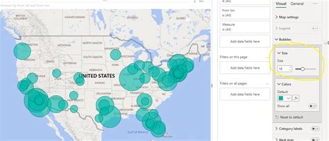 Solved Bubble Size In Map Visual Microsoft Fabric Community