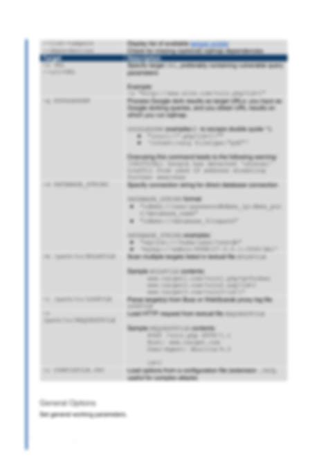 SOLUTION Sqlmap Cheat Sheet Studypool