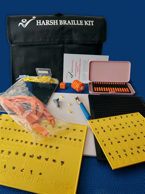 Harsh Enterprises Universal Braille Kit Bag Harsh Enterprises Id