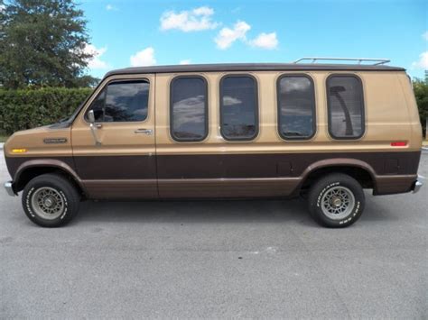 1983 Ford Econoline Foxey Conversion Van With Overdrive Classic Ford