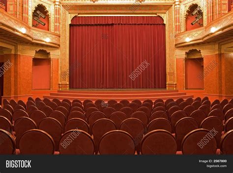 Cinema Stage Red Image And Photo Free Trial Bigstock