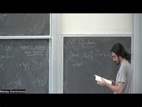 Free Video Geometric Eisenstein Series And Constant Term Functors In Geometric Langlands Talk