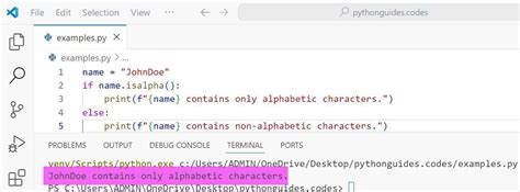 How To Check If A String Is Alphabet In Python
