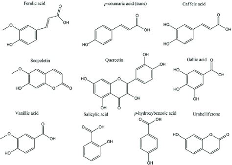 2 Examples Of Phenolic Compounds With Known Allelopathic Properties Download Scientific Diagram