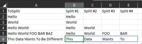 How To Automate Split By Delimiter In Excel Equivalent Of Split In Gsheets Stack Overflow