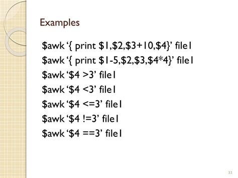 Ppt Introduction To Shell Script And Awk Programming Powerpoint