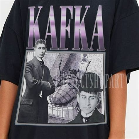 Franz Kafka Retro Shirt Metarmorphosis Kafkaesque Shirt Franz Kafka