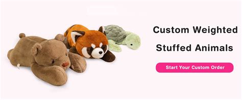 Weighted Stuffed Animal High Quality Custom Soft Stuff Toys Supplier