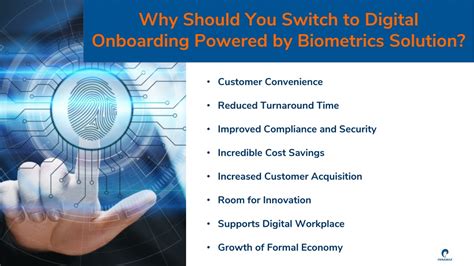 Ppt 8 Reasons You Should Switch To Biometrics Authentication For Digital Onboarding Powerpoint