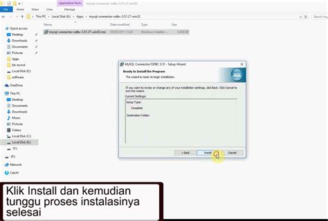 Install Mysql Connector ODBC Pada Windows 8 Atau Windows 10
