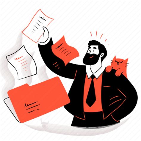 Data Management File Document Paper Page Archive Illustration