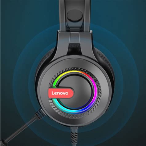 Lenovo G Wired Luminous Rgb Headphones Mm Usb Usb Channel Professional Gaming Headset