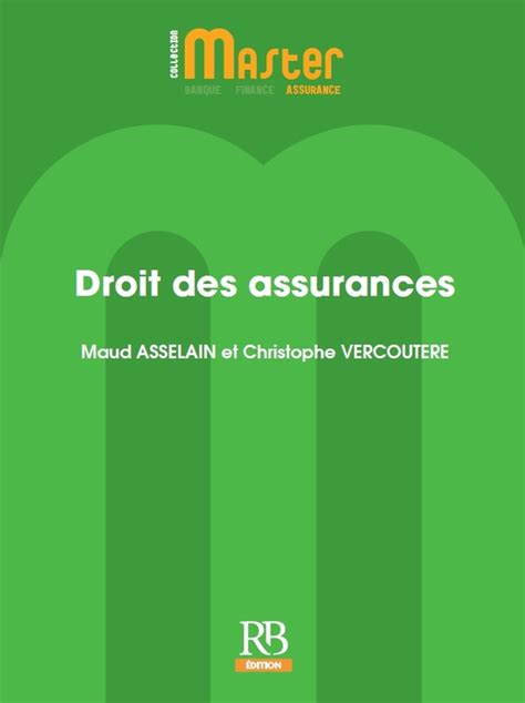 Droit Et Assurance Revue Banque Edition