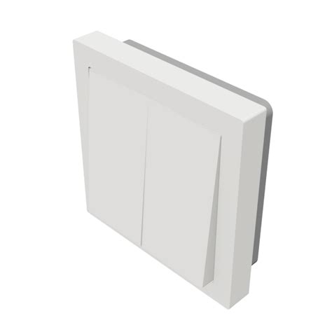 Future Linear 2gang 1way Switch Abb Switch