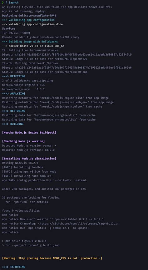 how to set node env to production when relying on node buildpack