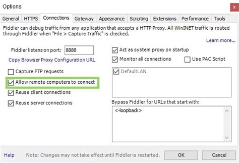 HTTPs Requests From IOS And Android Devices Are Not Decoded In Fiddler Dev Architect Web