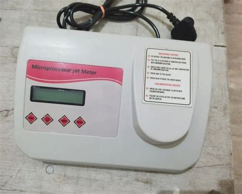 Digital Microprocessor Ph Meter 10 Gm At ₹ 1540 In Ambala Id 2853043774448