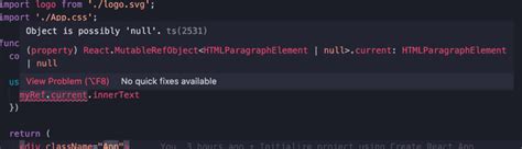 How To Use Useref With Typescript Atomized Objects