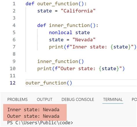 How To Access Variables Outside A Function In Python