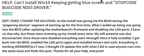 Solved Fix Bugcodendisdriver Error In Windows 10 5 Solutions