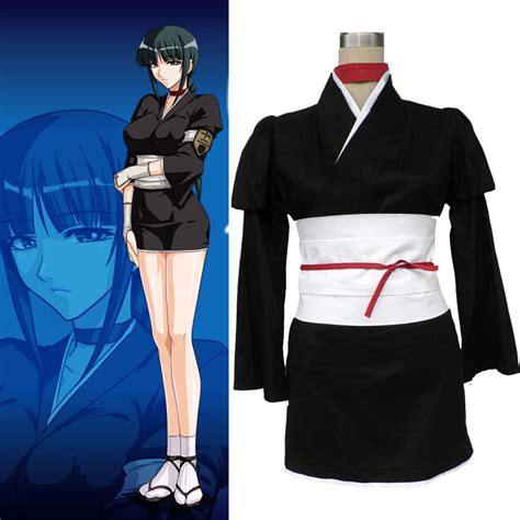 Anime Bleach Cosplay 12th Division Lieutenant Kurotsuchi Nemu Costume