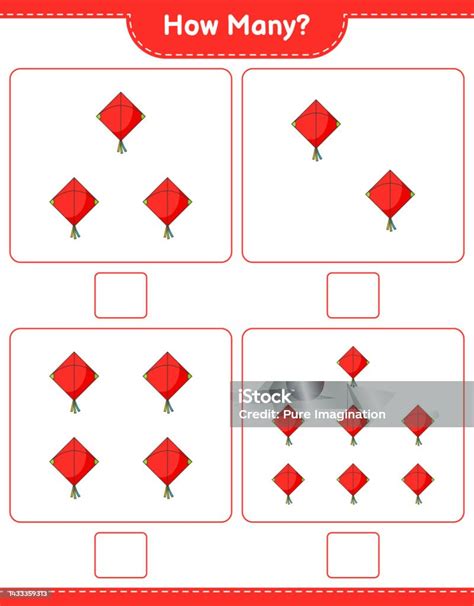 카운팅 게임 얼마나 많은 연 교육 어린이 게임 인쇄 가능한 워크 시트 벡터 일러스트 레이 션 0명에 대한 스톡 벡터 아트 및 기타 이미지 Istock