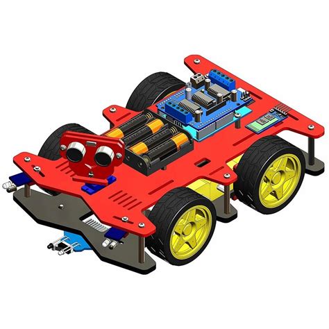 Multifunctional 4wd Diy Smart Arduino Based Robotics Car Kit At ₹ 3199