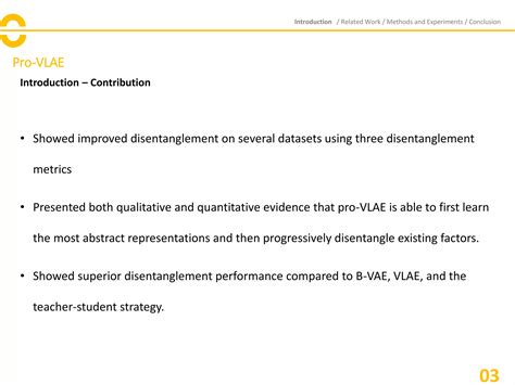 Progressive Learning And Disentanglement Of Hierarchical Representations Ppt