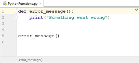 Python Functions