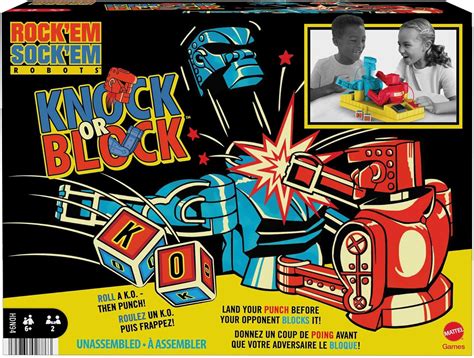 Rock ‘em Sock ‘em Robots Boxing Game For 6 Year Olds And Up Bigamart