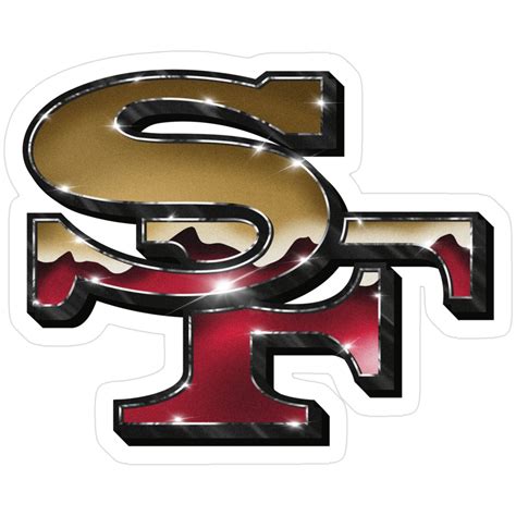 Es Eff Sticker 49ers Helmet Decal 49ers Logo Stickers San Francisco