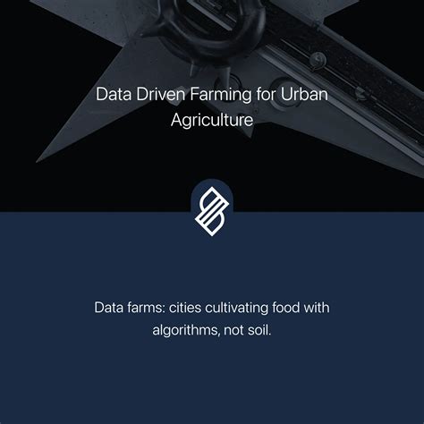 Data Driven Farming For Urban Agriculture → Scenario