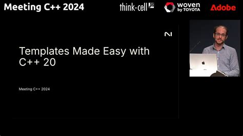 Templates Made Easy With C20 Roth Michaels Meeting C 2024 Youtube