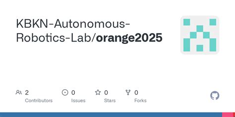 Github Kbkn Autonomous Robotics Laborange2025