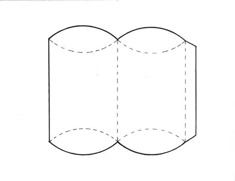 Шаблон коробочки из бумаги распечатать на а4