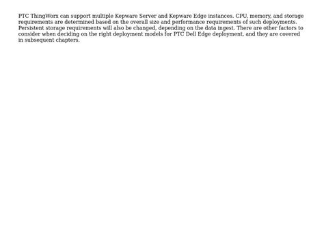 Deployment Models Dell Technologies Manufacturing Edge Reference